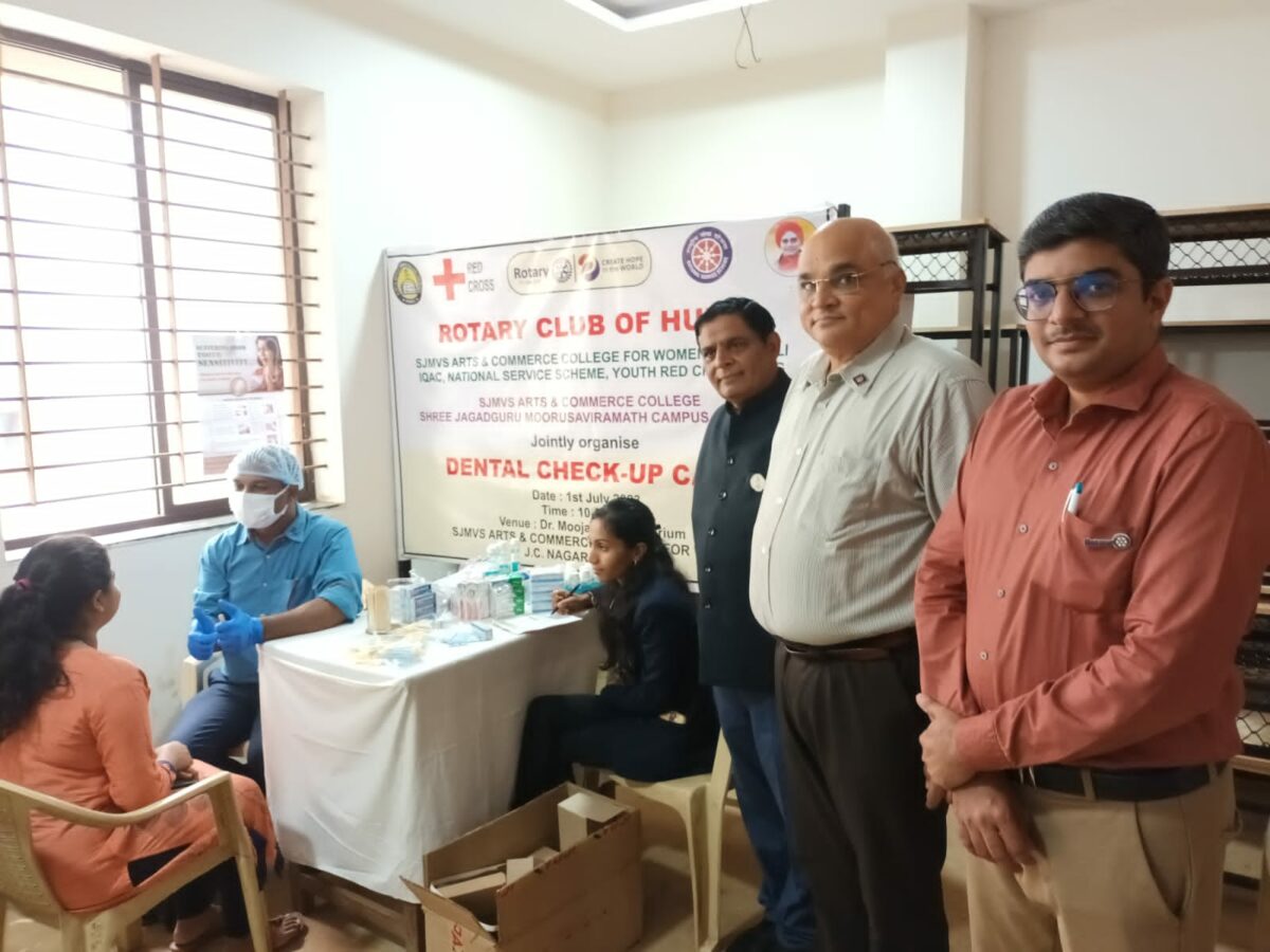Rotary Club Hubli – We are People of Action